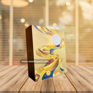 The Tet Gift Box Flap Lid Rigid | Golden Milky Way | Thea Delight